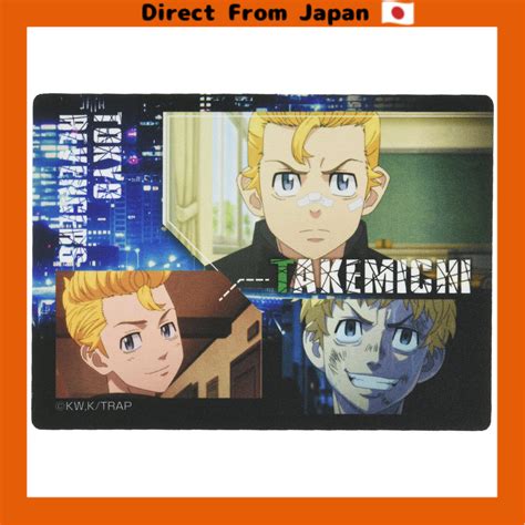 [direct From Japan]tokyo Revengers Rubber Mouse Pad Hanagaki Budou Rman