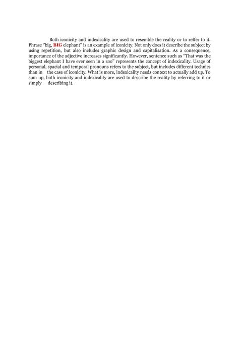 Indexicality And Iconicity Both Iconicity And Indexicality Are Used