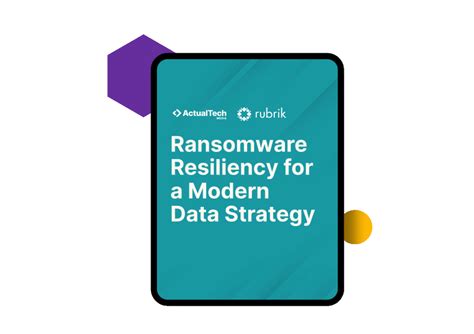 Ransomware Resiliency For A Modern Data Strategy Business Brief Pure Storage