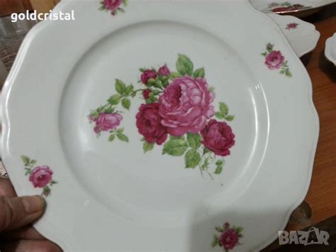 Стар порцелан чинии в Антикварни и старинни предмети в гр Стара Загора Id39815611 Bazar Bg