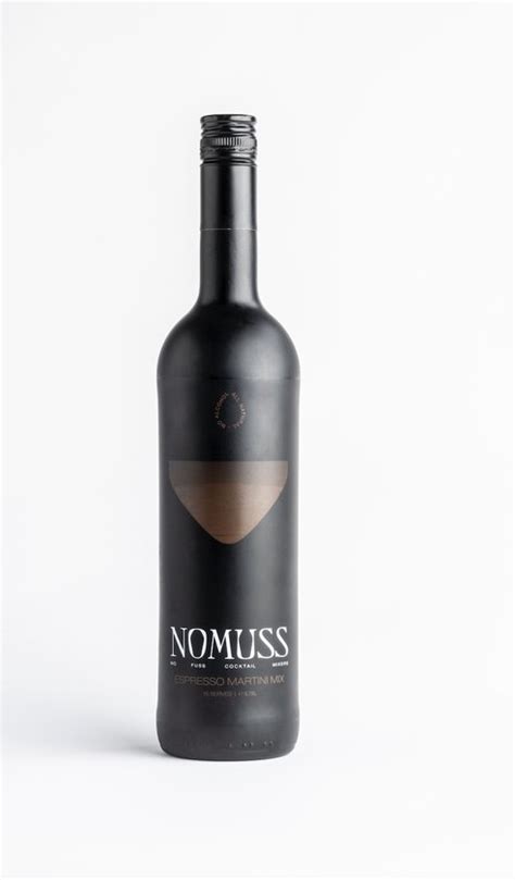 Nomuss Espresso Martini Cocktail Mixer 0° Vegan Basis Voor