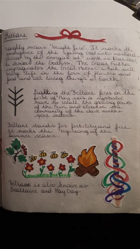 Beltane Book Of Shadows