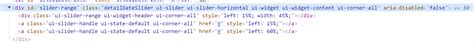 Javascript Jquery Ui Slider Only The Button Loads And Not The Range