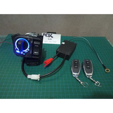 Jual Kunci Keyless Remot Smartkey Mode On Off Knop Kontak PCX PNP Metic Honda Vario