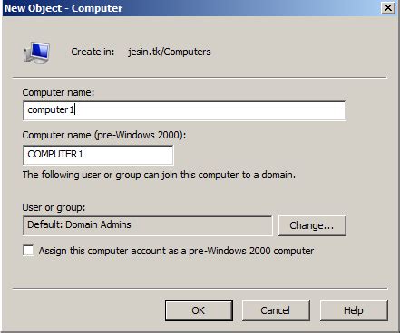 How To Prestage A Computer In Active Directory Jesin S Blog