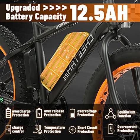 Ecotric Cheetah Electric Bike 26 X 4 Fat Tire Bicycle 500w 36v 125ah