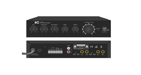 Itc Mixer Amplifier Phone Jack Mic Input T 35m Cctvpinoy Co