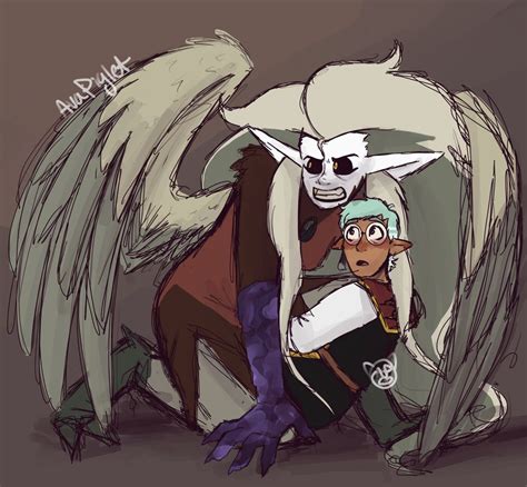 Owl Cartoon Character By