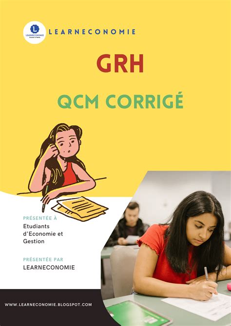 Gestion des ressources humaines QCM corrigé