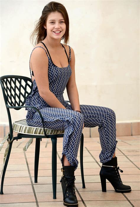 Photo Adèle Exarchopoulos Lors Du Photocall De La Vie Dadèle à Rome