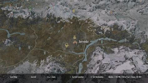 Skyrim Se World Map