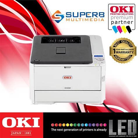 Oki C332dn Colour Printer Shopee Malaysia