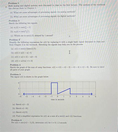 Solved Please Help Solve And Write On Paper Please Problem 1 Both