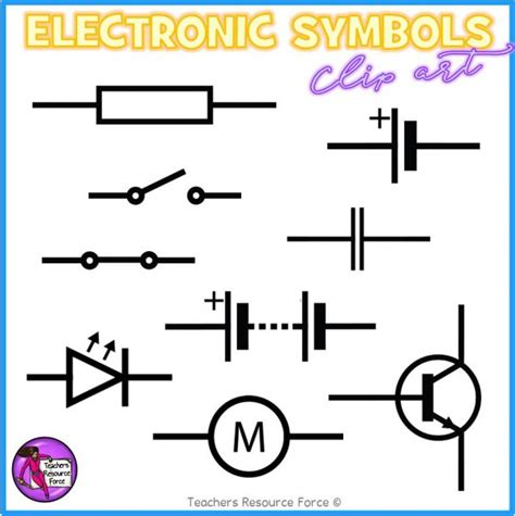 Electronic Circuit Components Symbols