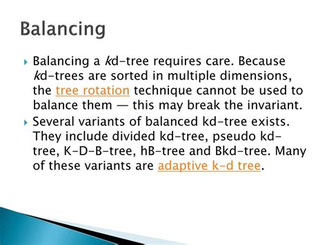 Spatial Data Structures Kdtrees Ppt Download