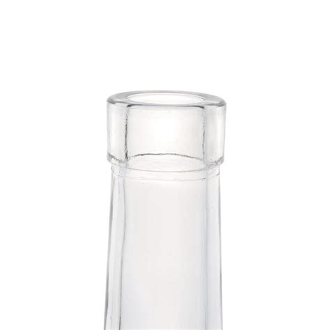 Good Quality White Clear Liquor 750ml Glass Spirits Bottle High