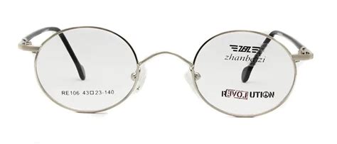 Esnbie Small Retro Round Eyeglasses Men Metal Glass Frame Vintage Wome