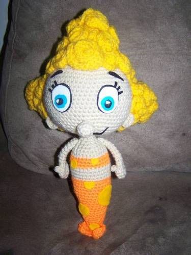 Deena From The Bubble Guppies Crochet Mermaid Crochet Pattern