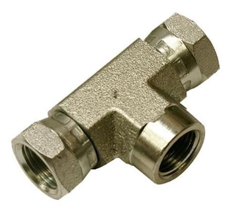 Style 1602 Swivel Hydraulic Tee Adapter