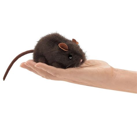 Brown Mouse Finger Puppet