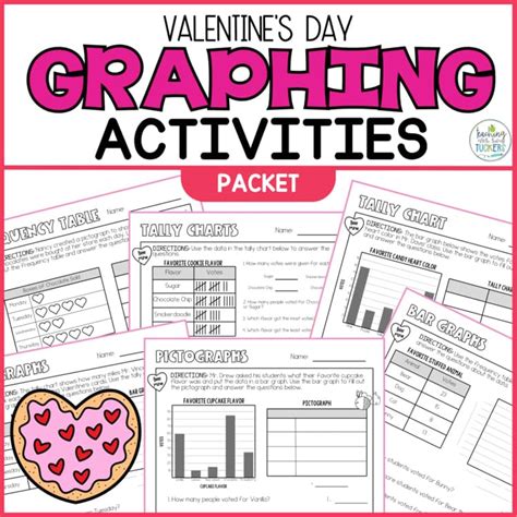 Valentines Day Third Grade Graphing Activities Third Grade Math Review