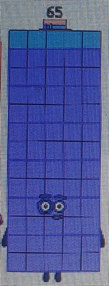 Numberblocks 65 By Jeanpaulfelix On Deviantart