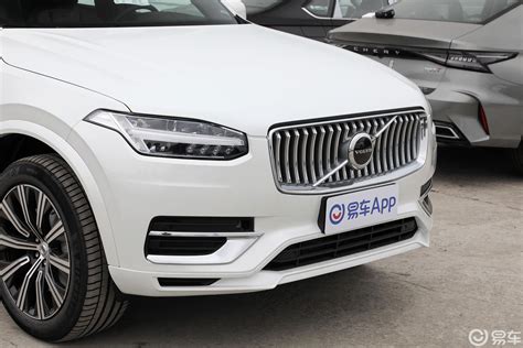 【沃尔沃xc90b6 智逸豪华版 7座前格栅侧俯拍图片 汽车图片大全】 易车