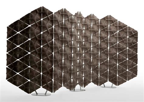 Layer Uses Large Hemp Tiles To Create Scale Partition System