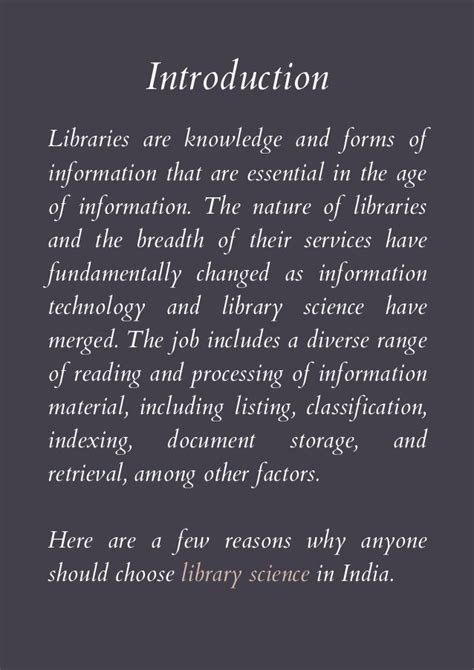 Scope Of Library Science In Indiapdf