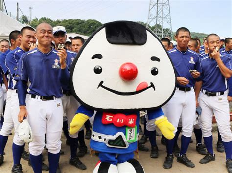 頑張れ！星稜高校野球部⚾ひゃくまん穀贈呈式🍙 ひゃくまん穀 Ja全農いしかわ