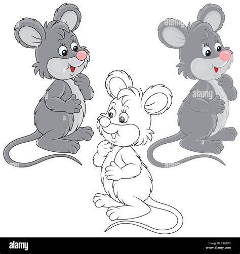 White Mouse Field Cut Out Stock Images And Pictures Alamy