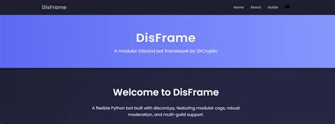 Github Sircryptic Disweb Disframes Website