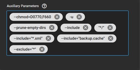 tn scale rsync task auxiliary parameters edit modify truenas general