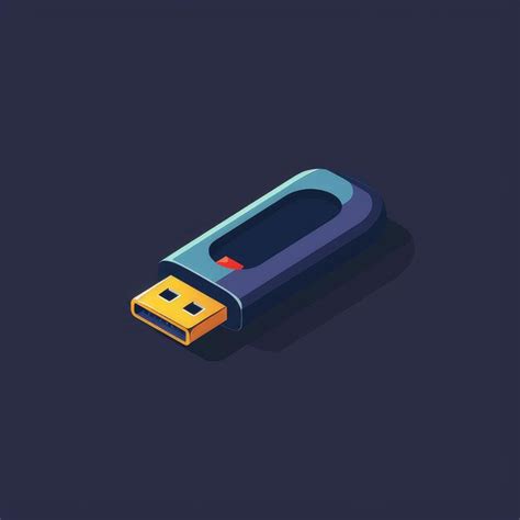 Premium Photo Vector Logo Of Usb Illustration