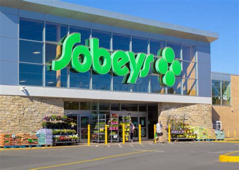 Sobeys Storefront Editorial Photo Image Of Sobeys Canadian 76306656