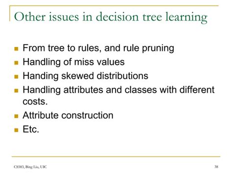 CS583 Supervised Learning Ppt