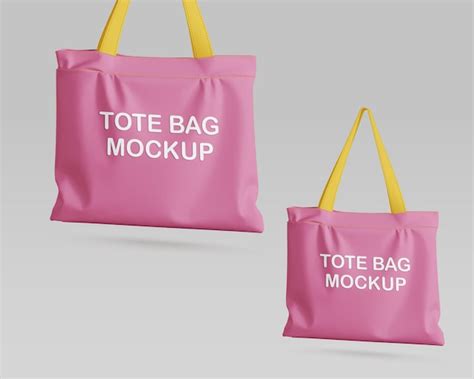 Premium Psd Tote Bag Mockup Design Psd