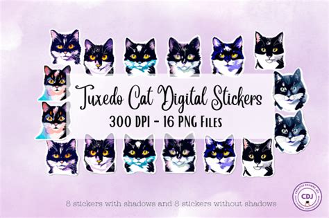 Calico Cat Digital Stickers Graphic By Creative Designs Joy · Creative
