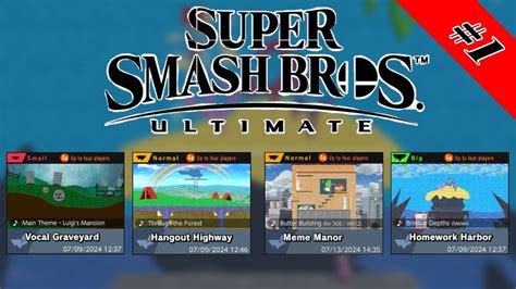 Ssbu Custom Stage Bundle 1 Youtube