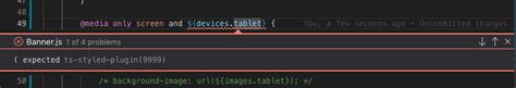 Ts Styled Plugin9999 Expected · Issue 98 · Microsofttypescript