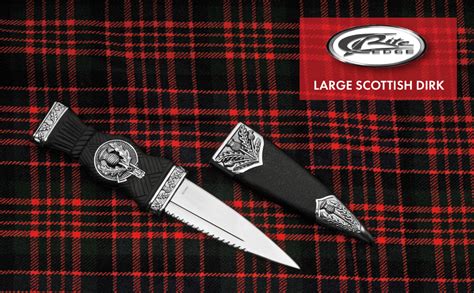 Szco 95” Ceremonial Sgian Dubh Scottish Dirk Knife For