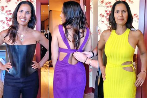 Padma Lakshmi Tests Top Chef London Wardrobe In Fashion Filled Video
