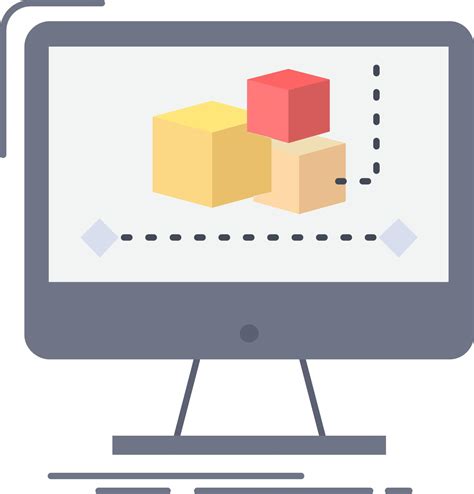 Animation Computer Editor Monitor Software Flat Color Icon Vector 19120592 Vector Art At Vecteezy