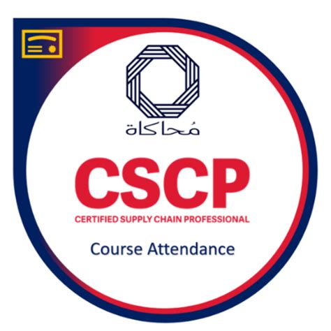 Apics Cscp Certified In Supply Chain Professional Course Attendance