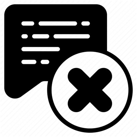 Delete Email Mail X Message Chat Icon Download On Iconfinder