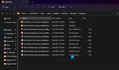 How To Import Or Export Outlook Signatures