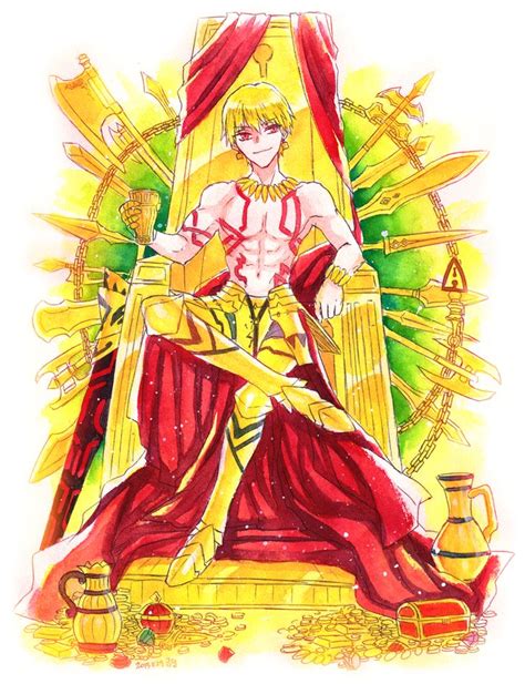 Gilgamesh ギルガメッシュ イラスト 作品