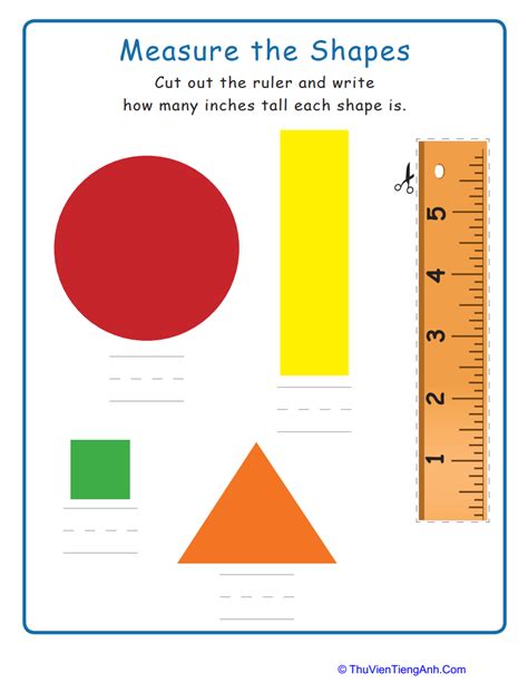 Measuring Shapes Thư Viện Tiếng Anh