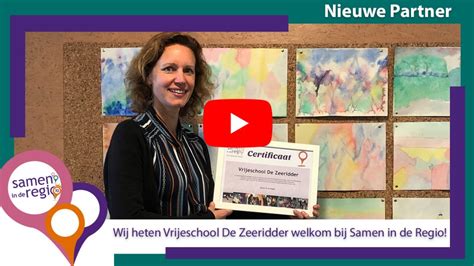 Vrijeschool De Zeeridder Samen In De Regio