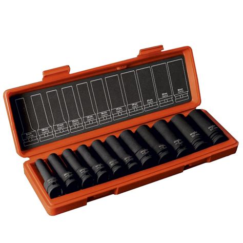 Zestaw Nasadek Udarowych 1 2 Długie MJW 51020 Buythis pl